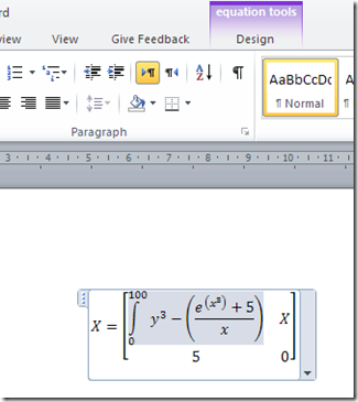 Windows7 adds Math Input Panel